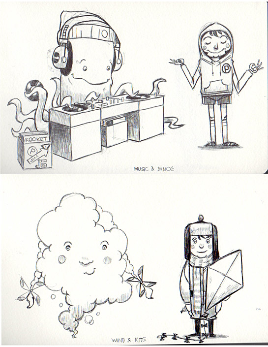 A Pen & Oink interview with Dan Santat: The making of Beekle – Pen and Oink